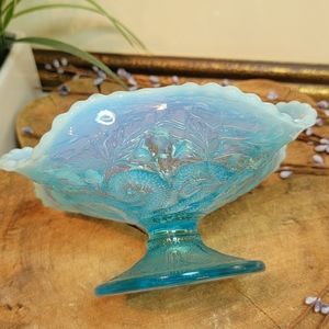 Dugan Glass | Accents | Vintage Dugan Glass Company Question Mark Blue ...